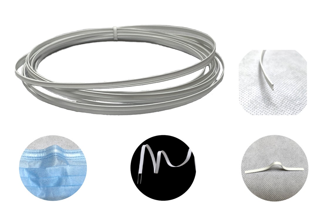 Nose Bridge Wire Washable Nose Adjuster Wire Nose Clip Strap Strip ...
