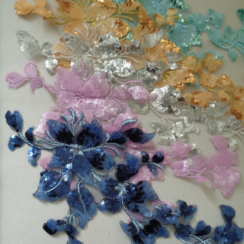 Sequins Applique - Etsy