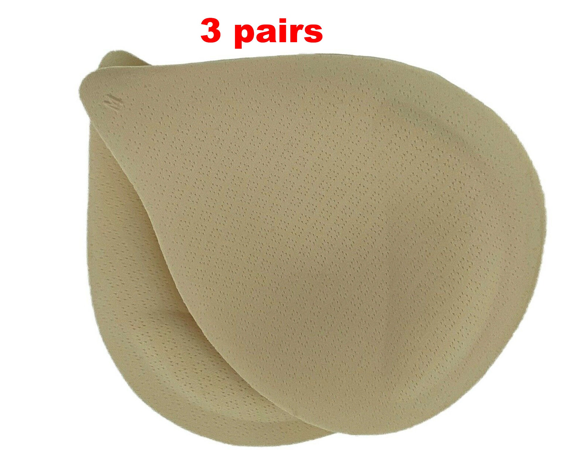 Cotton Bra Cups: Push up Sew-in Pads - 3 Pairs - Etsy