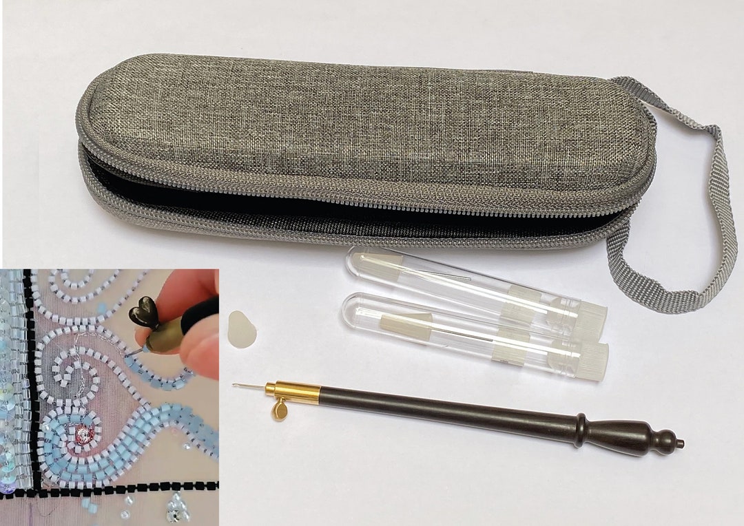 Craftuneed Luxury French Embroidery Tambour Hook and Classic Wood ...