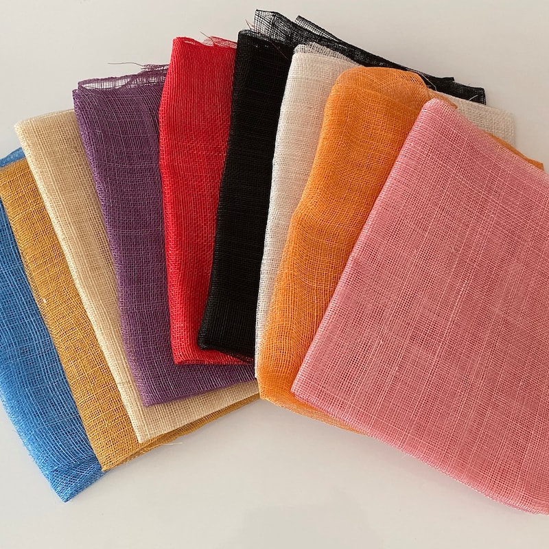 Sinamay Fabric - Etsy