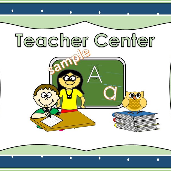 Preschool Center Signs - Etsy