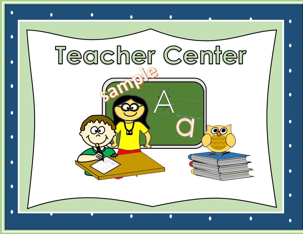 Free Classroom Centers Clipart