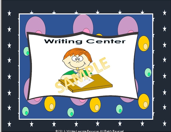 Writing Center Sign