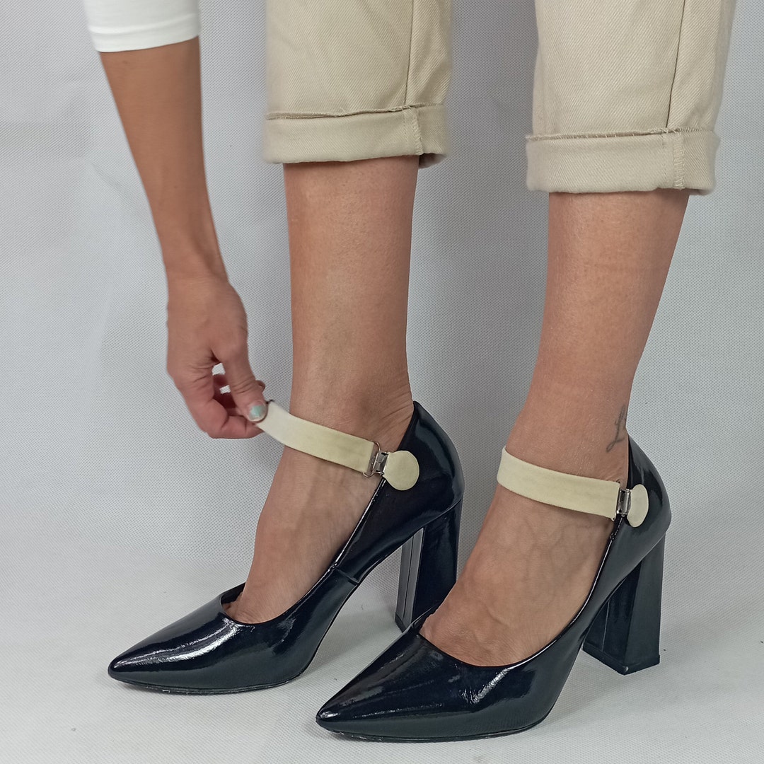 One Pair Shoe Straps With Double Clip for Mary Janes Adjustable Straps ...