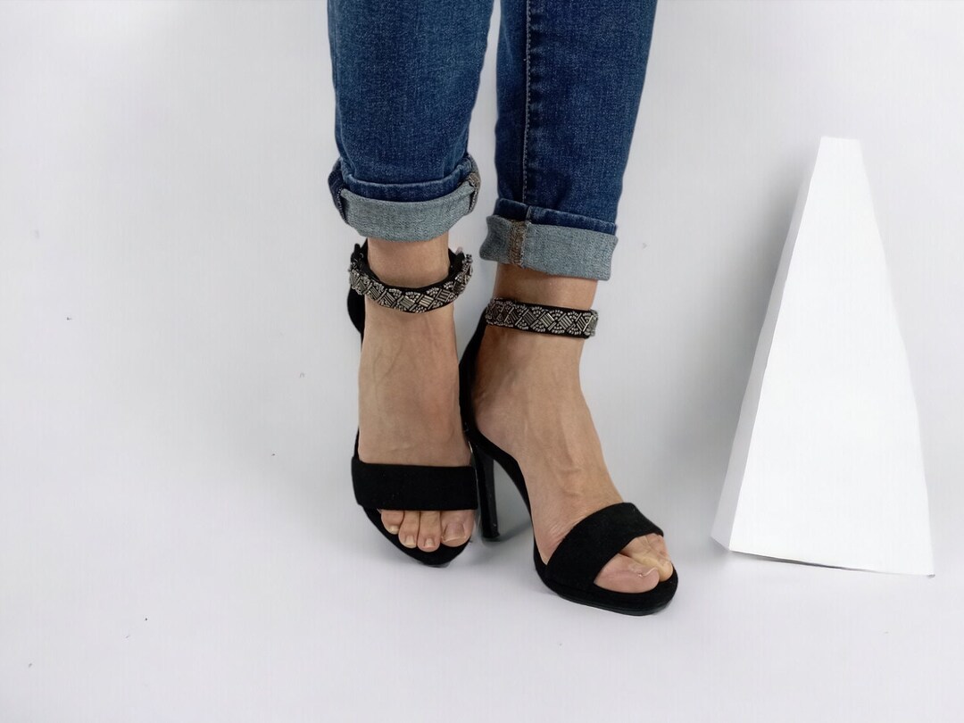 Removable Decoration for Sandal Straps, Decorate the Ankle Straps of ...