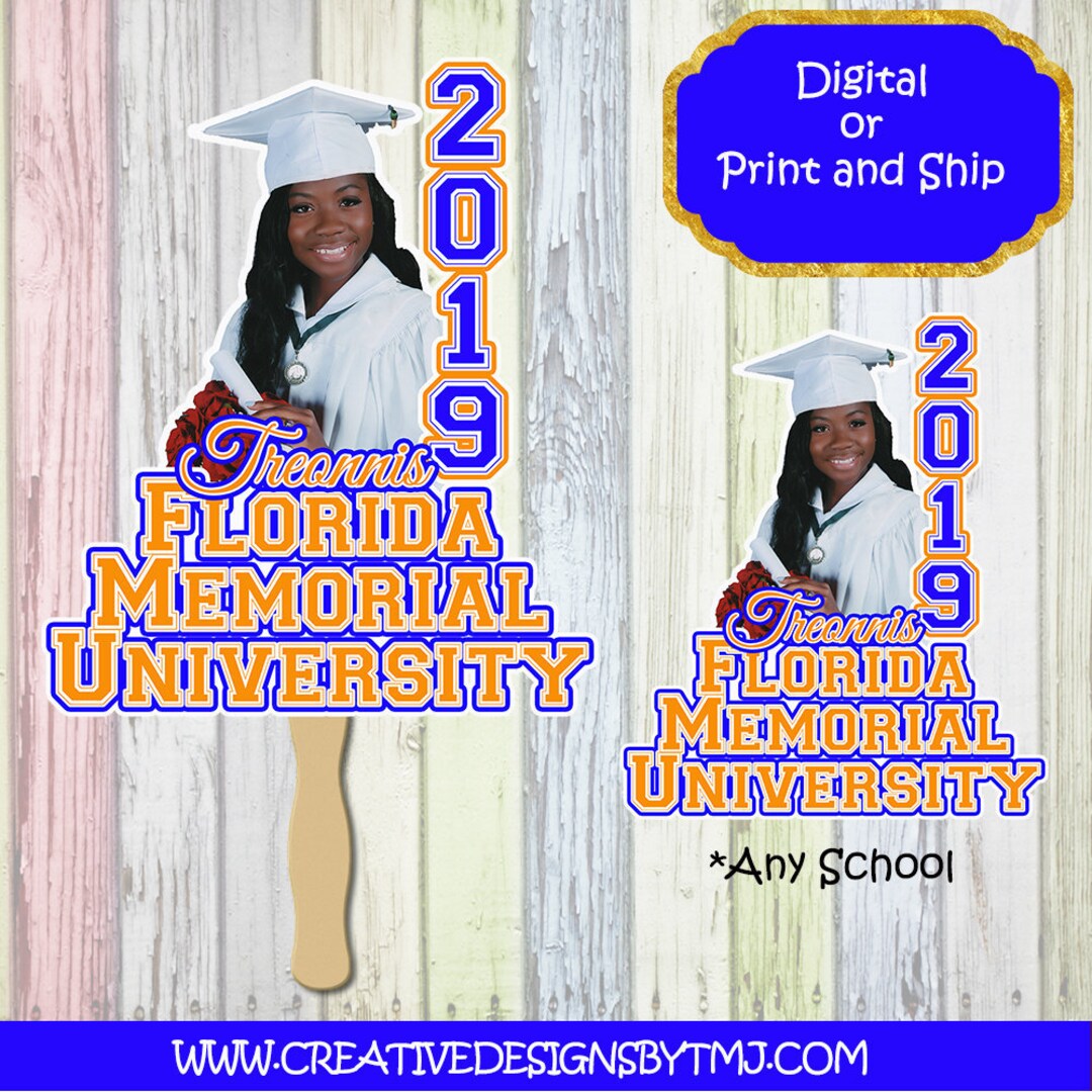 GRADUATION FANS Graduation Fans Grad Fan Custom Fan Graduation Favor ...