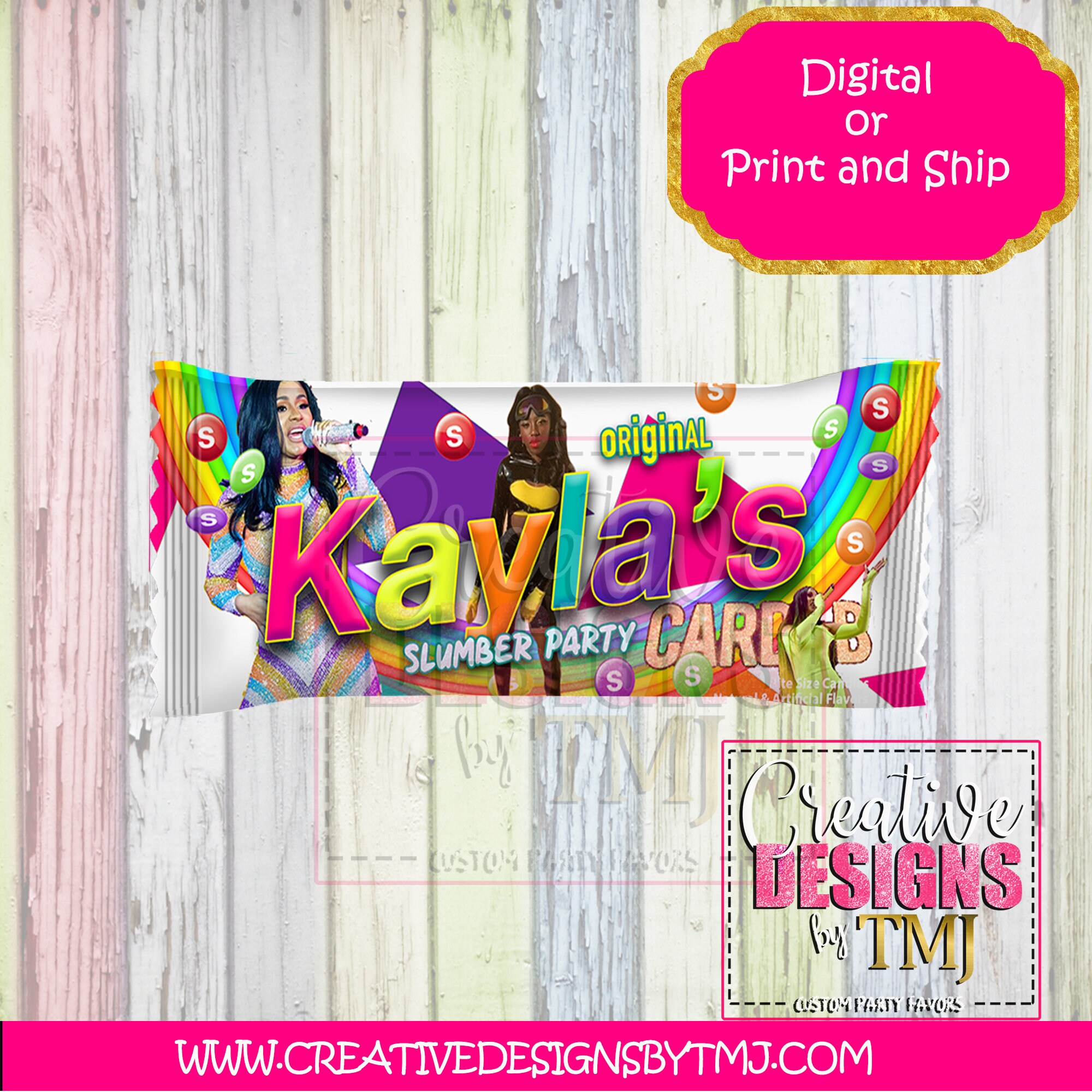 Hip Hop Chip Bag HipHop Chip Bags Hip Hop Party Favor Rapper | Etsy