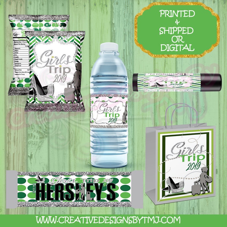 Girls Trip Party Favors Girls Trip Chip Bags Girls Trip Candy - Etsy