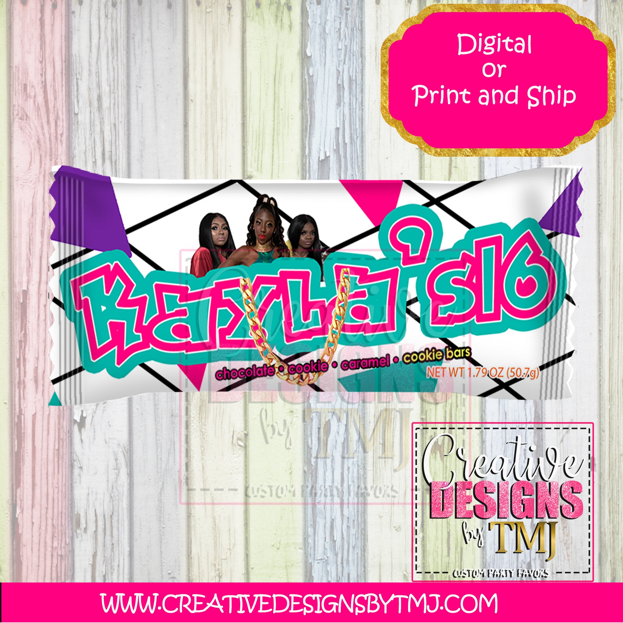 Hip Hop Chip Bag HipHop Chip Bags Hip Hop Party Favor Rapper | Etsy