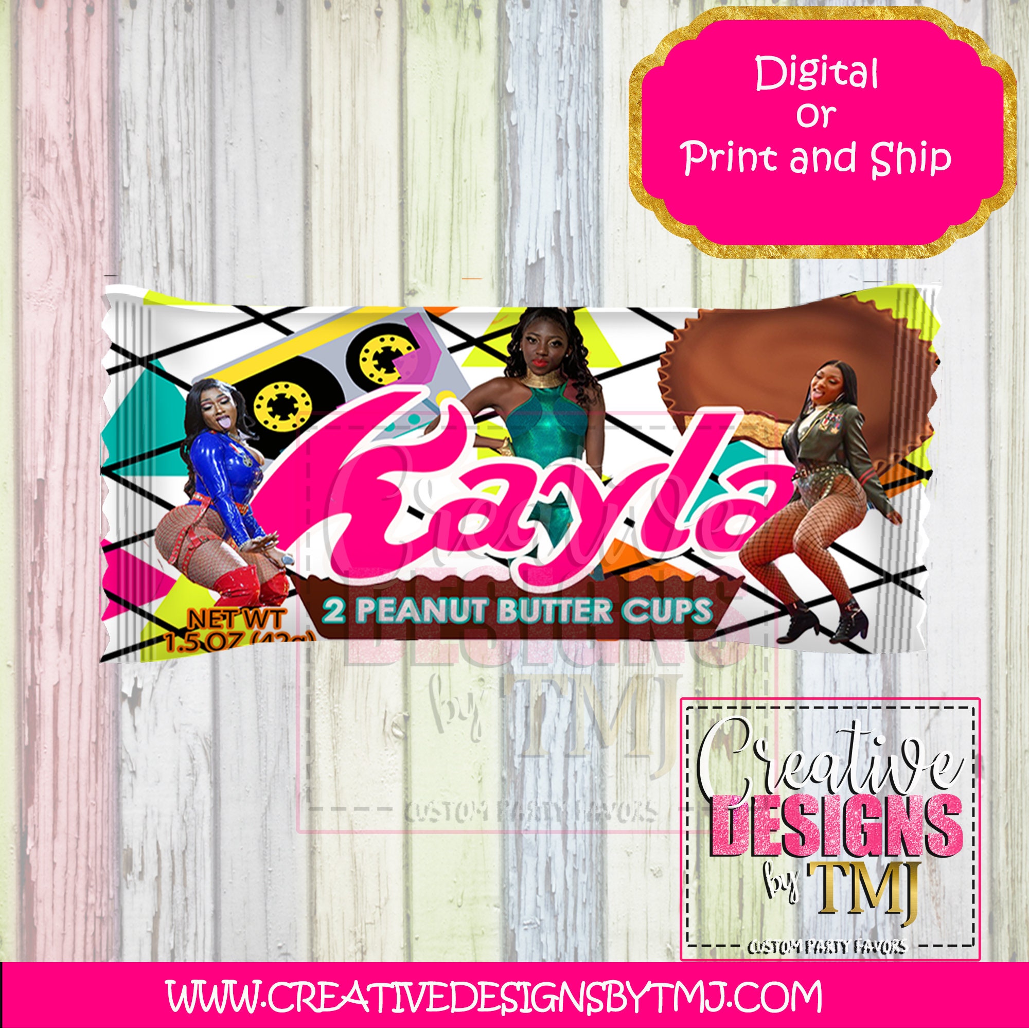 Hip Hop Chip Bag HipHop Chip Bags Hip Hop Party Favor Rapper | Etsy