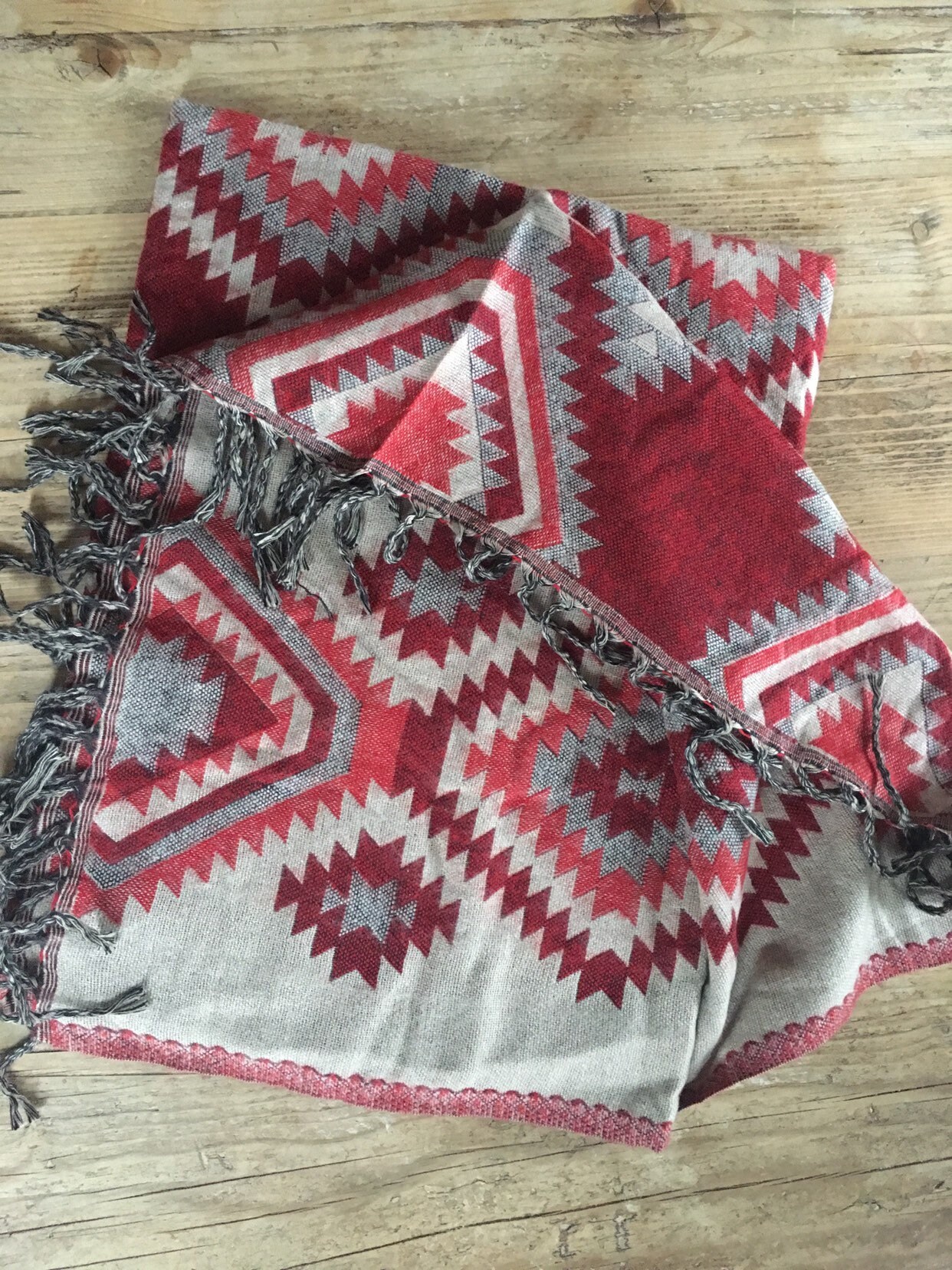 Peruvian Style Navajo Oversized Shawl Handmade Scarf Perfect | Etsy