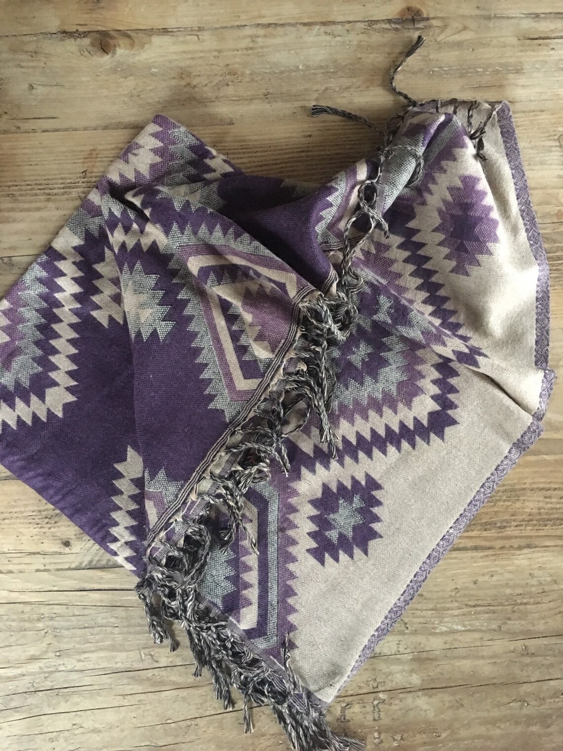 Peruvian Style Navajo Oversized Shawl Handmade Scarf Perfect - Etsy UK