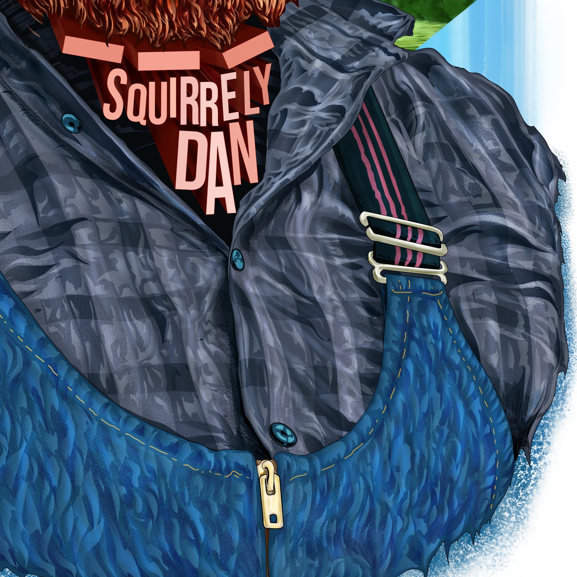 Squirrely Dan Famous Hair Lines Print Typography and - Etsy