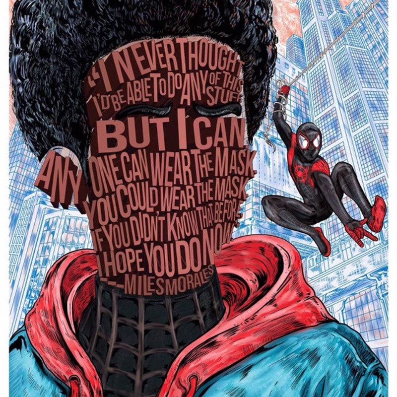 Miles Morales Poster - Etsy