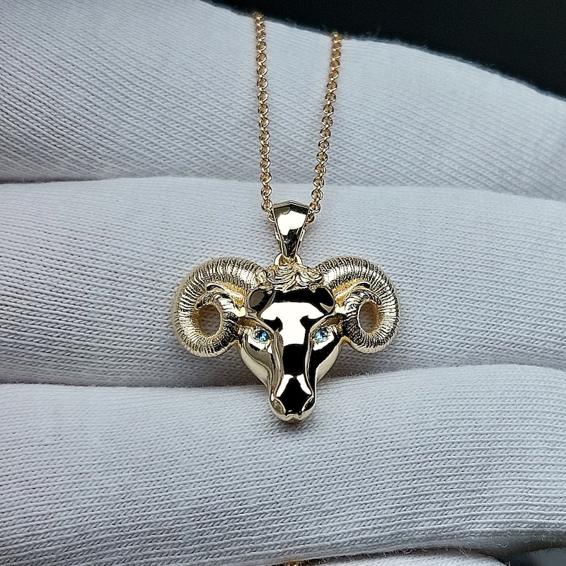 Aries Necklace - Etsy