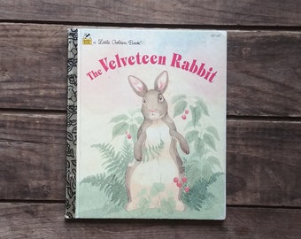 Golden Book Rabbit - Etsy