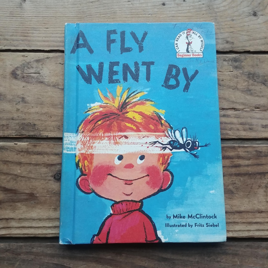 A Fly Went By, Mike Mcclintock, Vintage Children's Book - Etsy