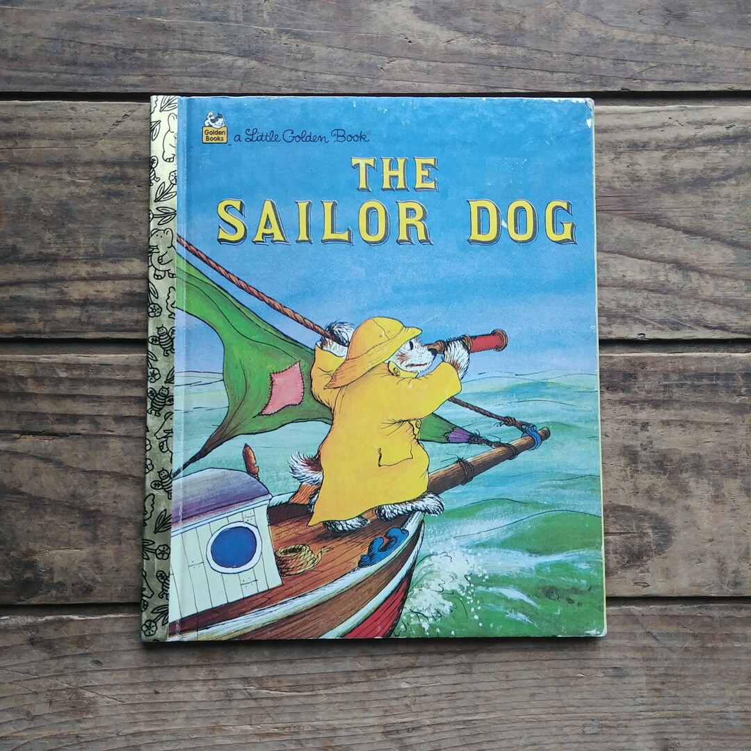 The Sailor Dog Vintage Little Golden Book by Margaret Wise - Etsy