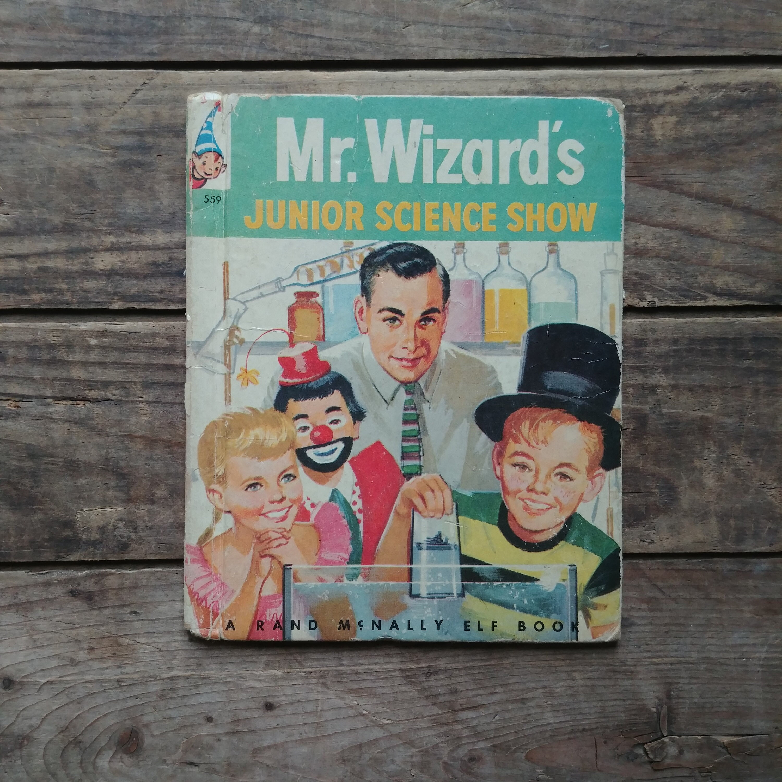 Mr. Wizard's Junior Science Show, A Rand Mcnally Elf Book, Vintage ...