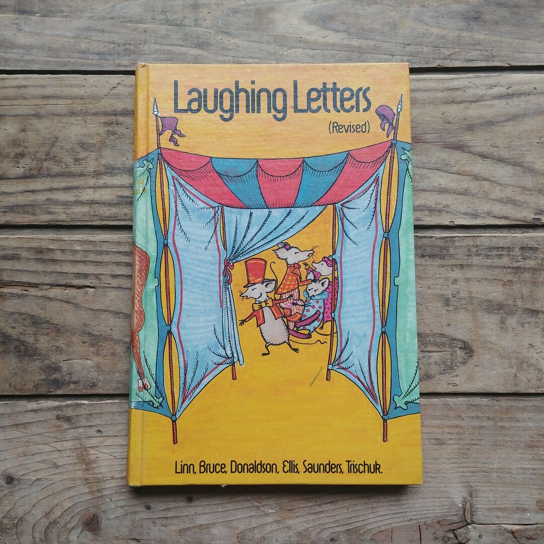 Laughing Letters, a Children's Book, Vintage Reader for Kids - Etsy