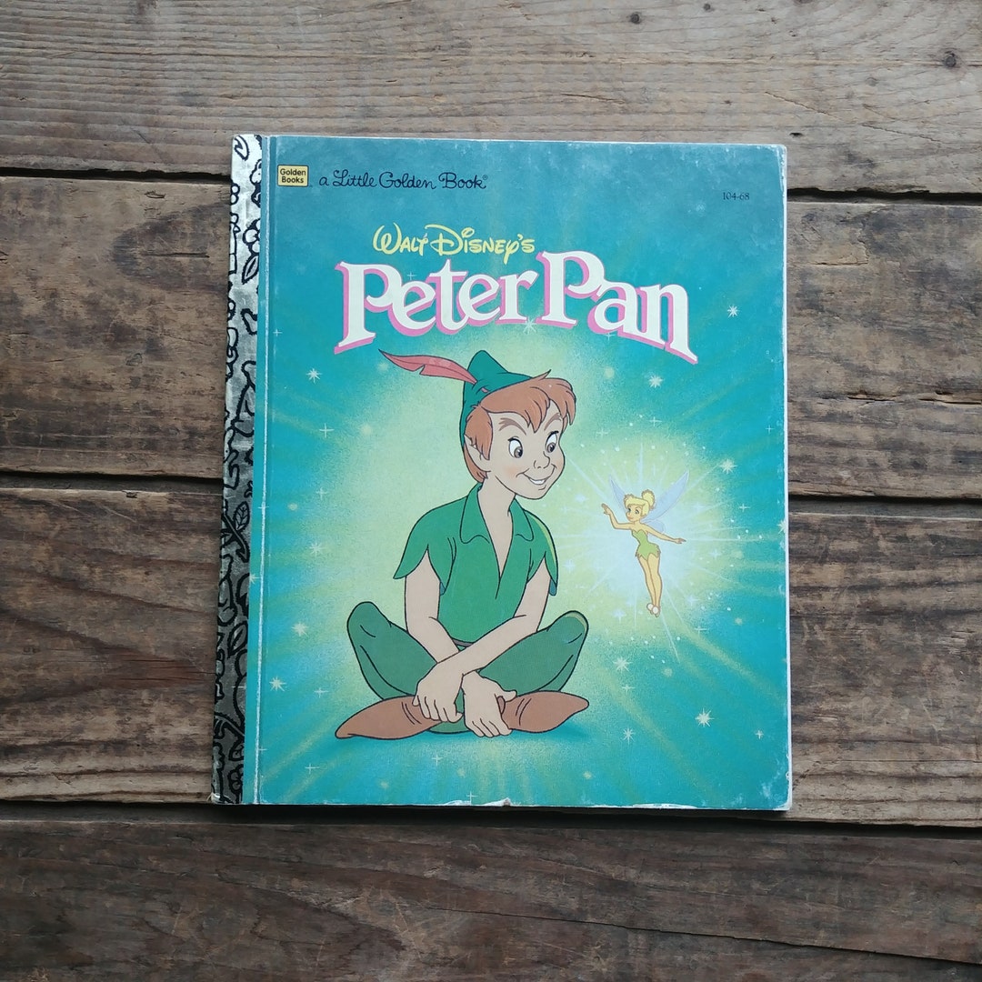 Peter Pan , Vintage Little Golden Book, Walt Disney - Etsy