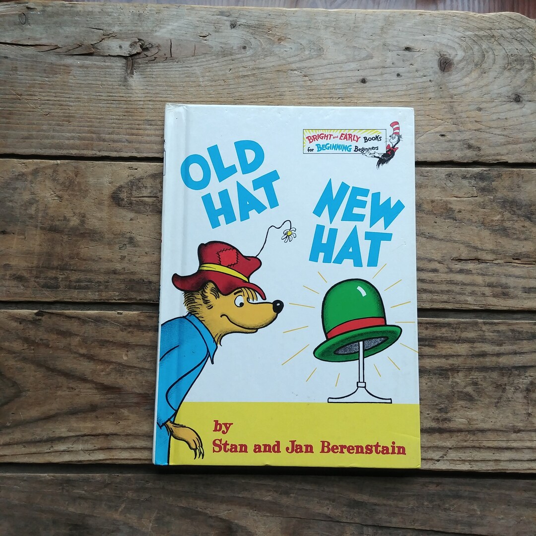 Old Hat New Hat, a Berenstain Bears Book, 1970s Story, Bright and Early ...