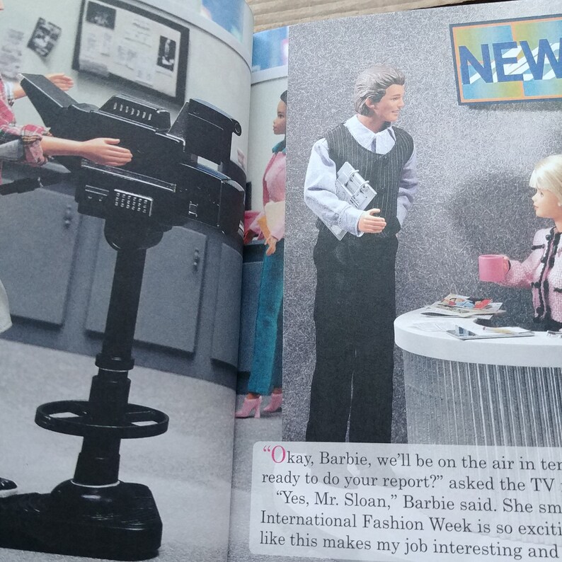 Barbie in the Spotlight, Little Golden Book - Etsy