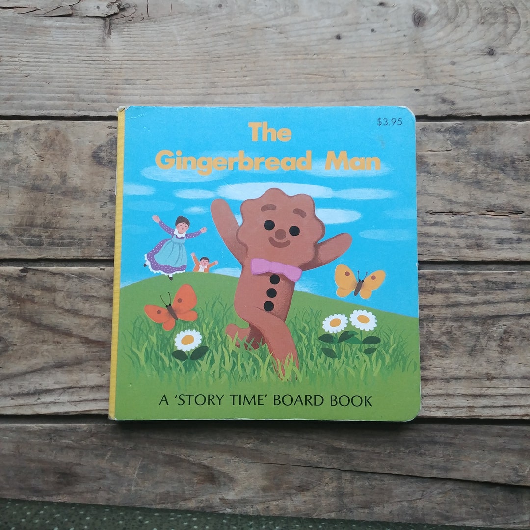 The Gingerbread Man, a Story Time Board Book - Etsy
