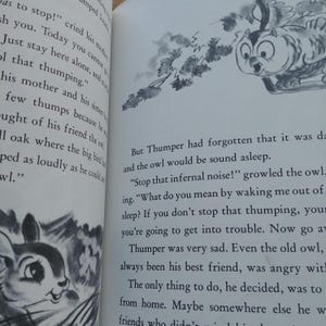 Thumper, a Little Golden Book, Walt Disney's Story of a Bunny, Vintage ...