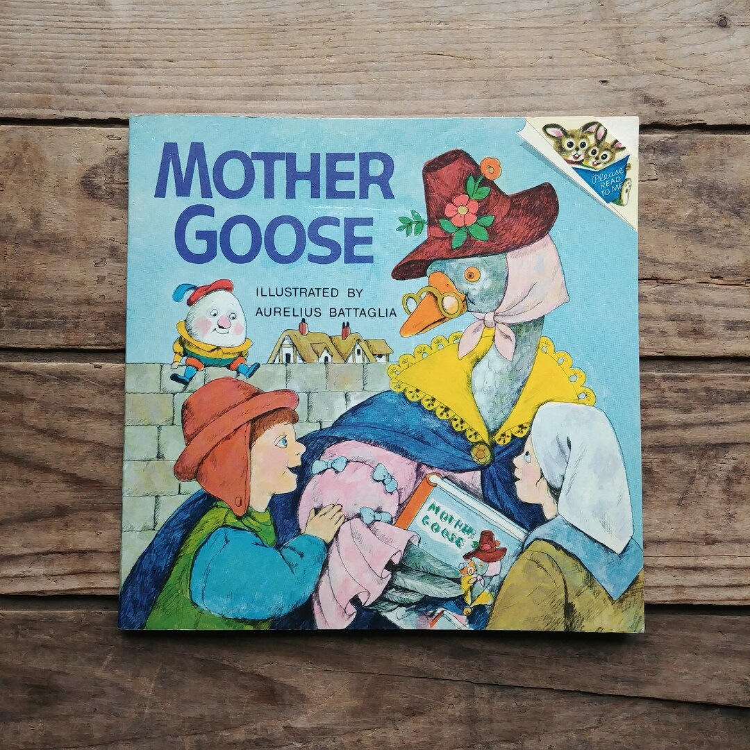 Mother Goose, Children's Paperback Book With Pictures by Aurelius ...