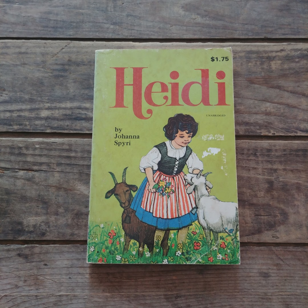 Heidi, Classic Story for Young Readers by Johanna Spyri - Etsy