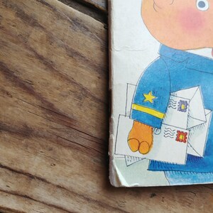 Richard Scarry's Postman Pig and His Busy Neighbors, Vintage Kid's Paperback Book - Etsy