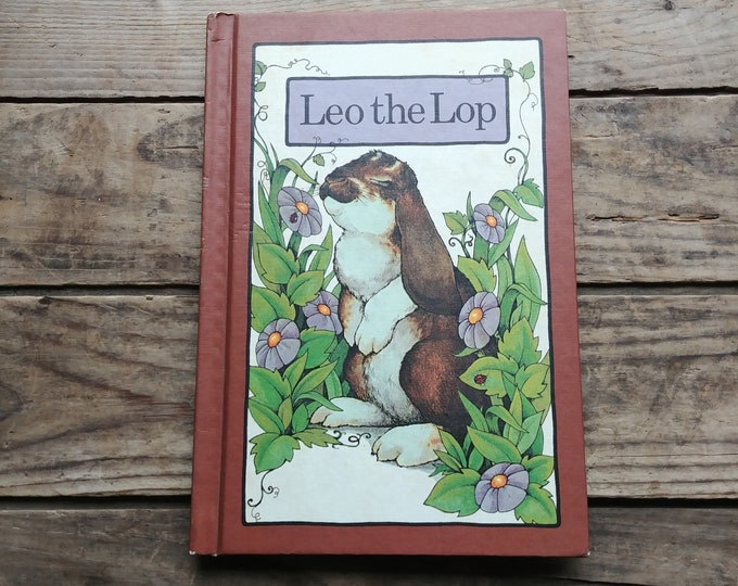 Leo the Lop, Vintage Children's Book About a Rabbit, Woodland Nursery ...