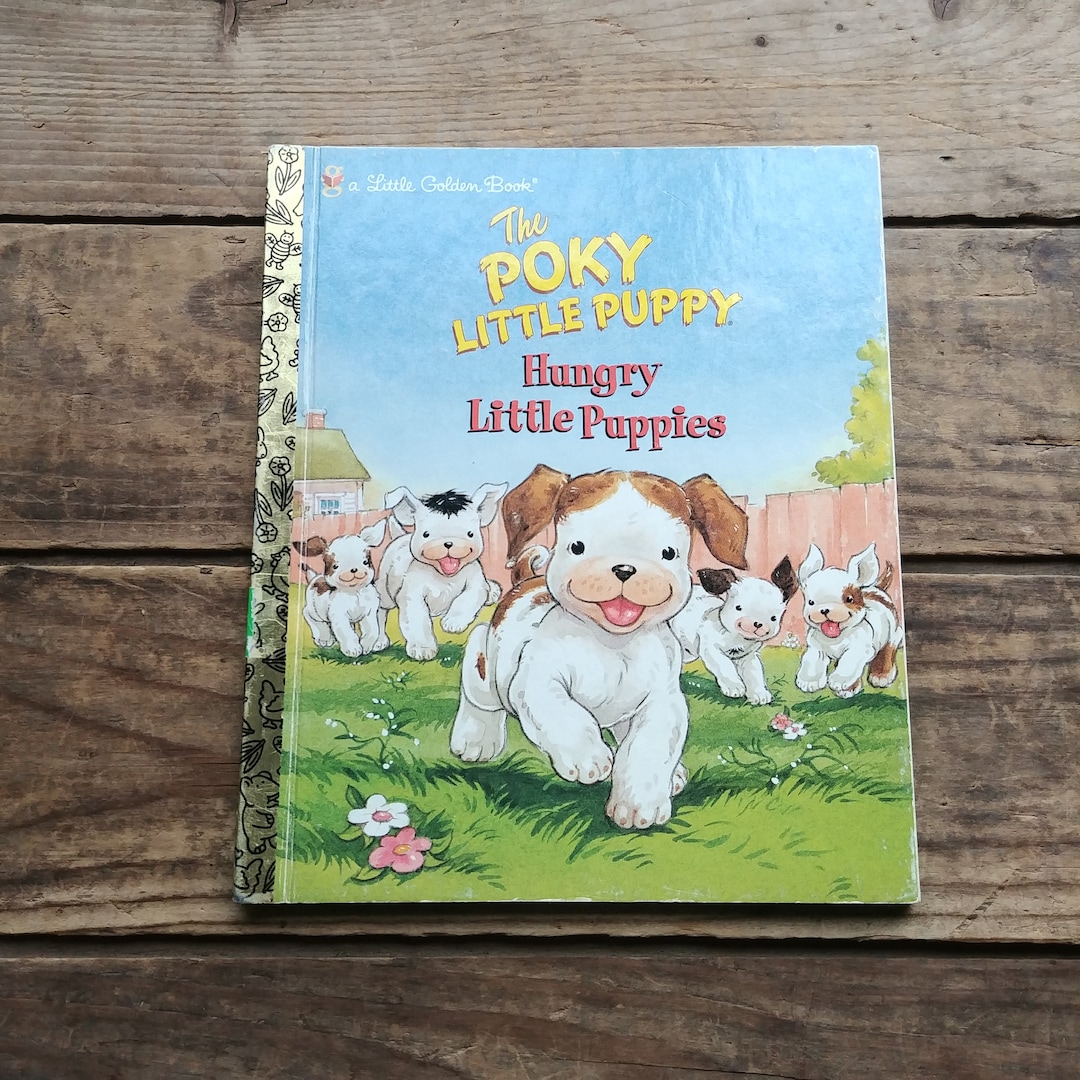 The Poky Little Puppy, Hungry Little Puppies, Little Golden Book, - Etsy