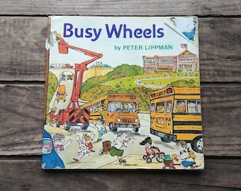 Busy Wheels Book - Etsy