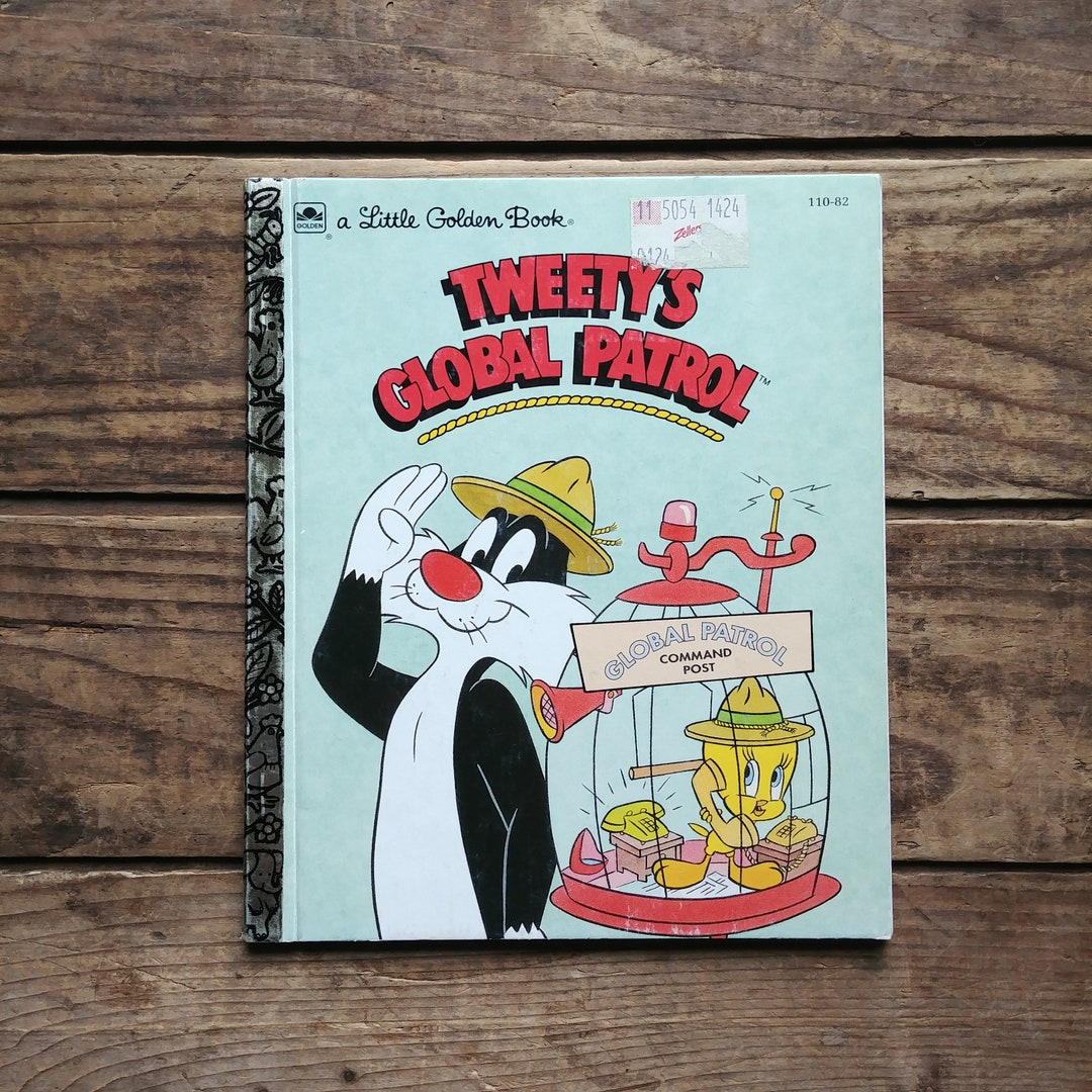 Tweety's Global Patrol, Little Golden Book, Vintage Tweety and ...