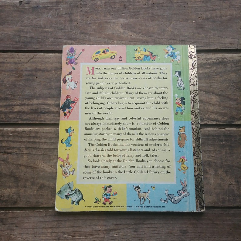 Tootle Vintage Little Golden Book Train Engine Story for - Etsy