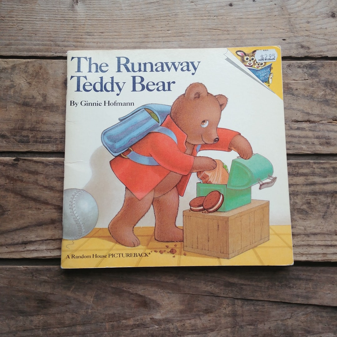 The Runaway Teddy Bear, a Children's Book - Etsy
