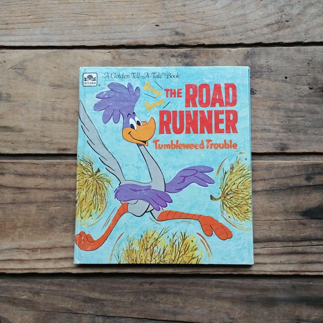 The Roadrunner, Tumbleweed Trouble, a Whitman Tell a Tale Book - Etsy