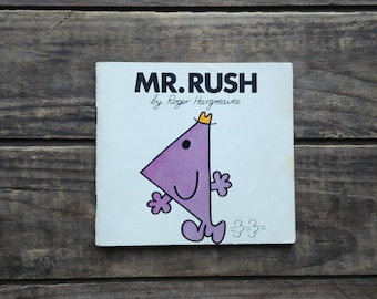 Mr Rush Book - Etsy
