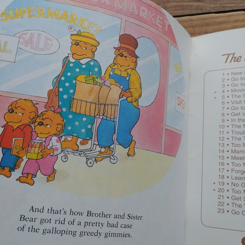 The Berenstain Bears Get the Gimmes, a Children's Book by Stan and Jan ...