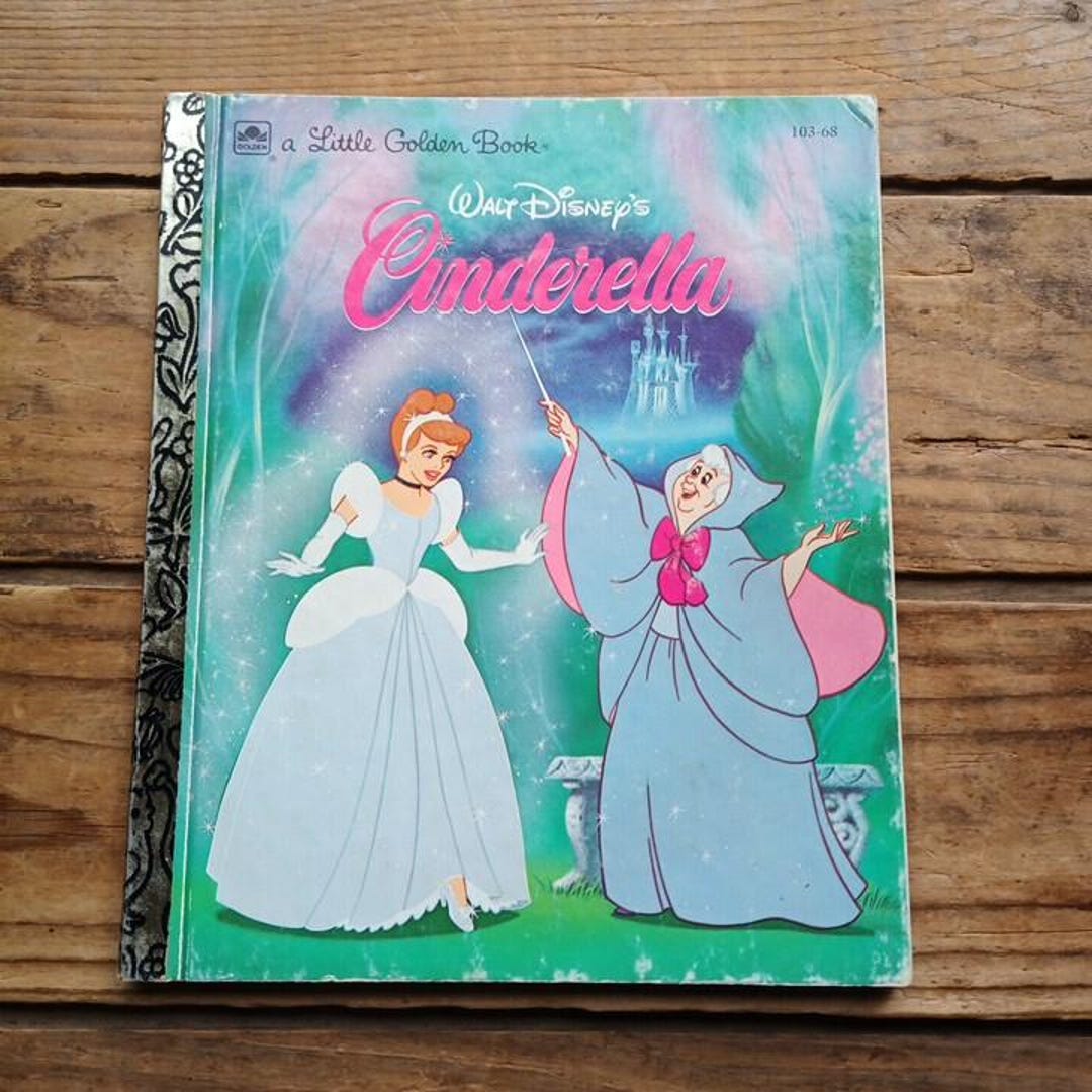 Cinderella, Vintage Little Golden Book, Walt Disney's - Etsy