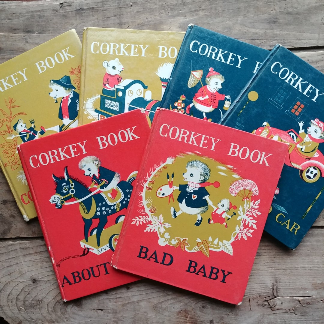 Corkey Book Set of 6, Children's Books By - Etsy