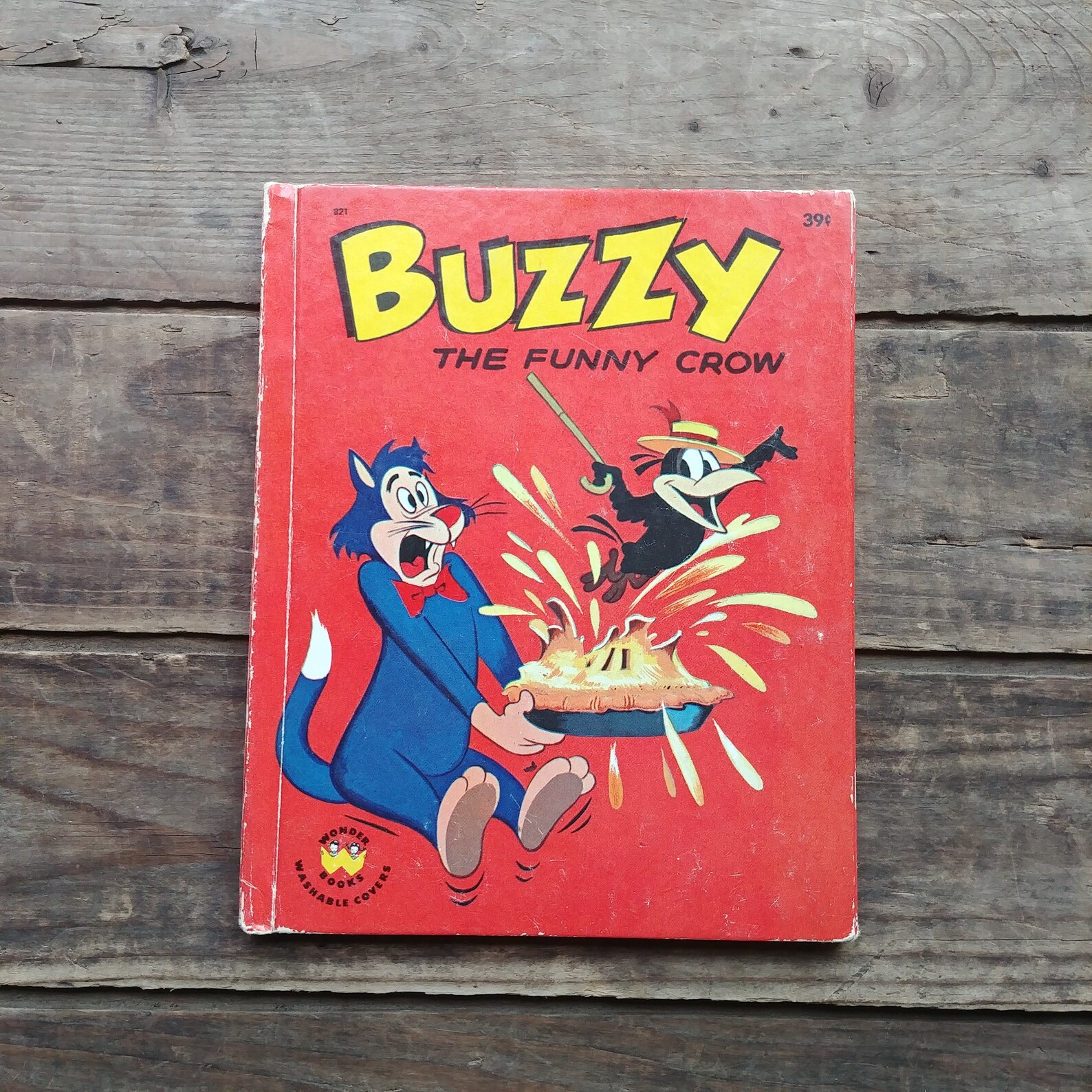 Buzzy the Funny Crow Vintage Wonder Books Harvey Cartoon - Etsy