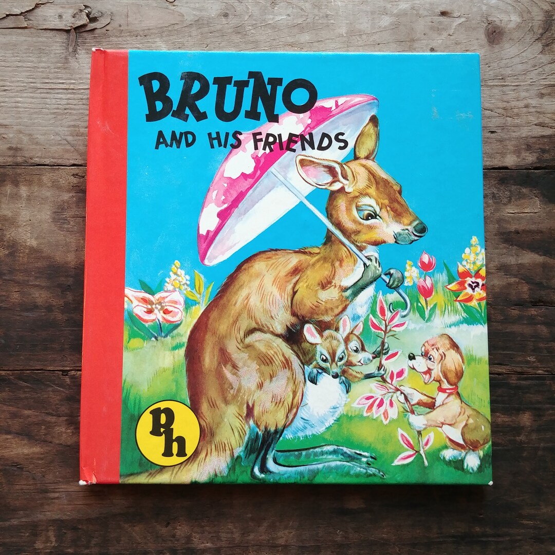 Bruno and His Friends, Vintage Children's Book - Etsy