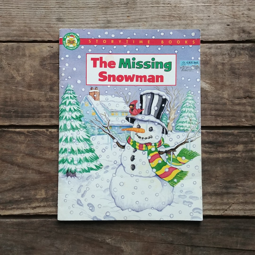 The Missing Snowman, Vintage Storytime Book, by Jo Albee, Mcclanahan ...