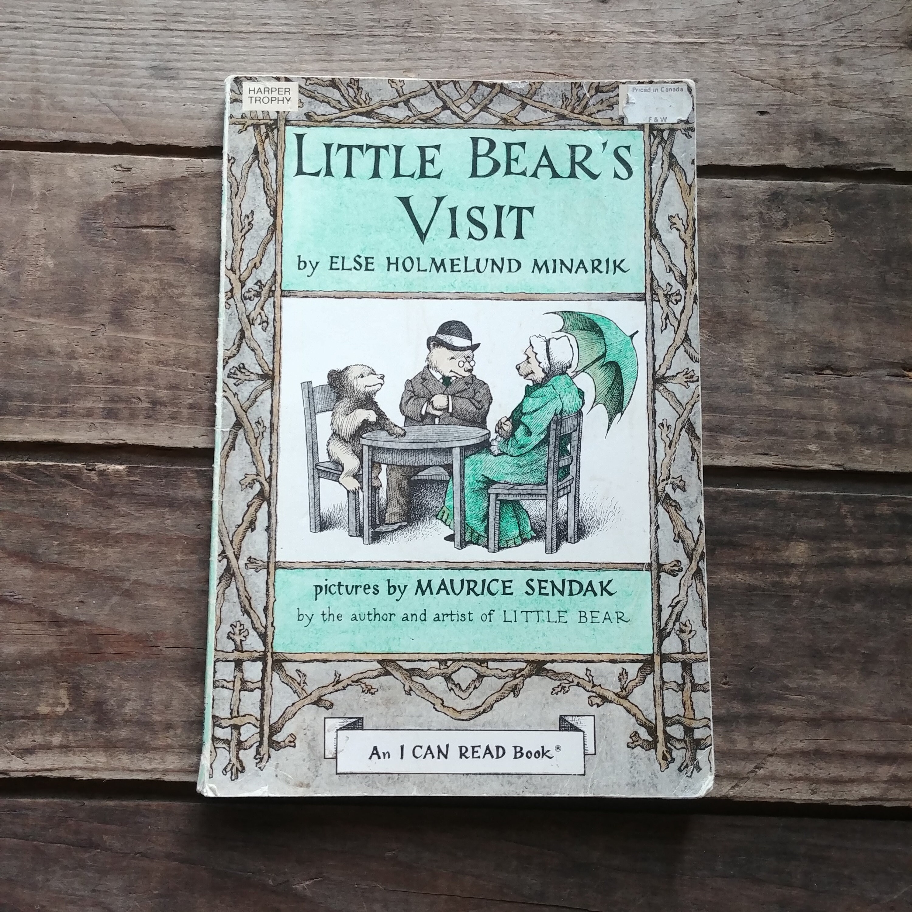 Little bear's visit book - emeraldbap
