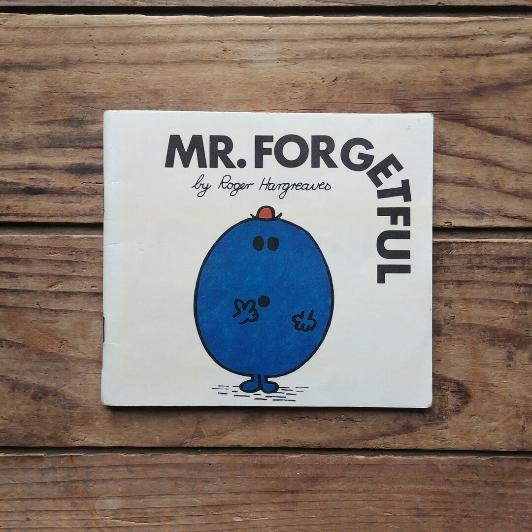 Mr. Forgetful, a Children's Book by Roger Hargreaves, 1970s - Etsy