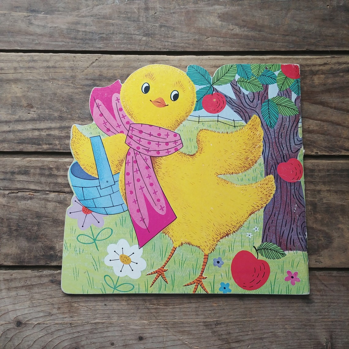 Chicken Little, Golden Shape Book, Vintage 1970s - Etsy